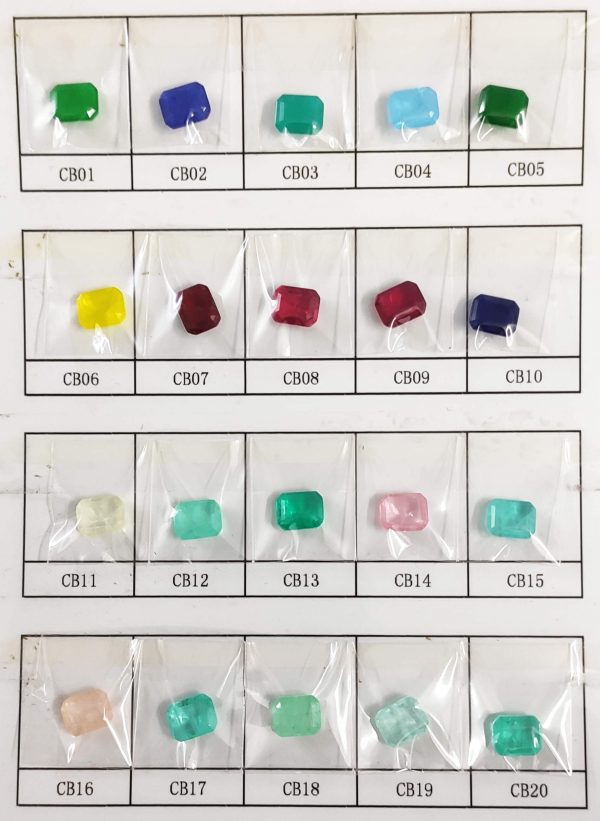 Lab-Created Synthetic Gemstones Colors Charts - WeJEWELER