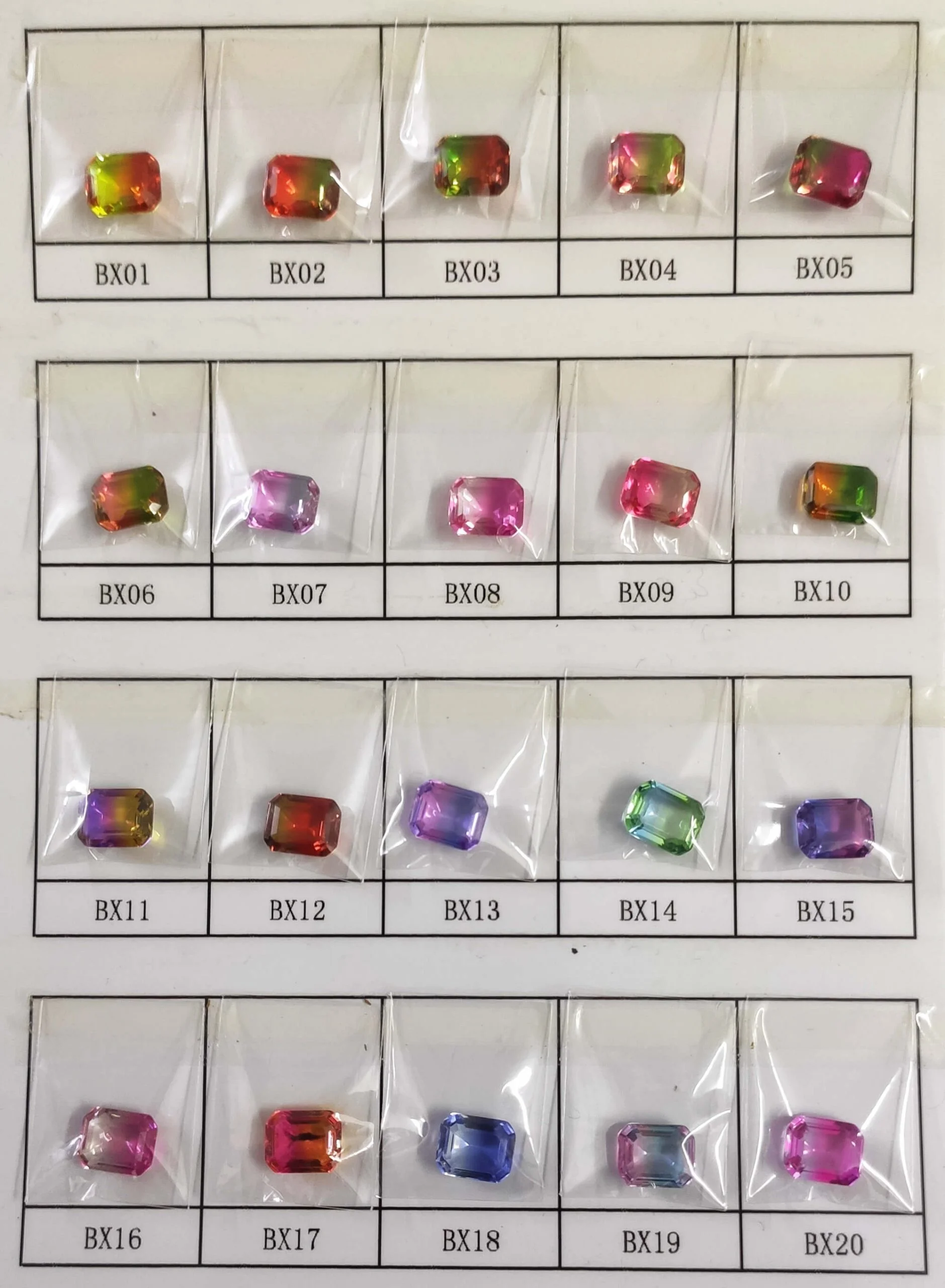 Watermelon Color Chart